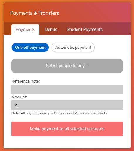 One off vs. Automatic payments | Banqer
